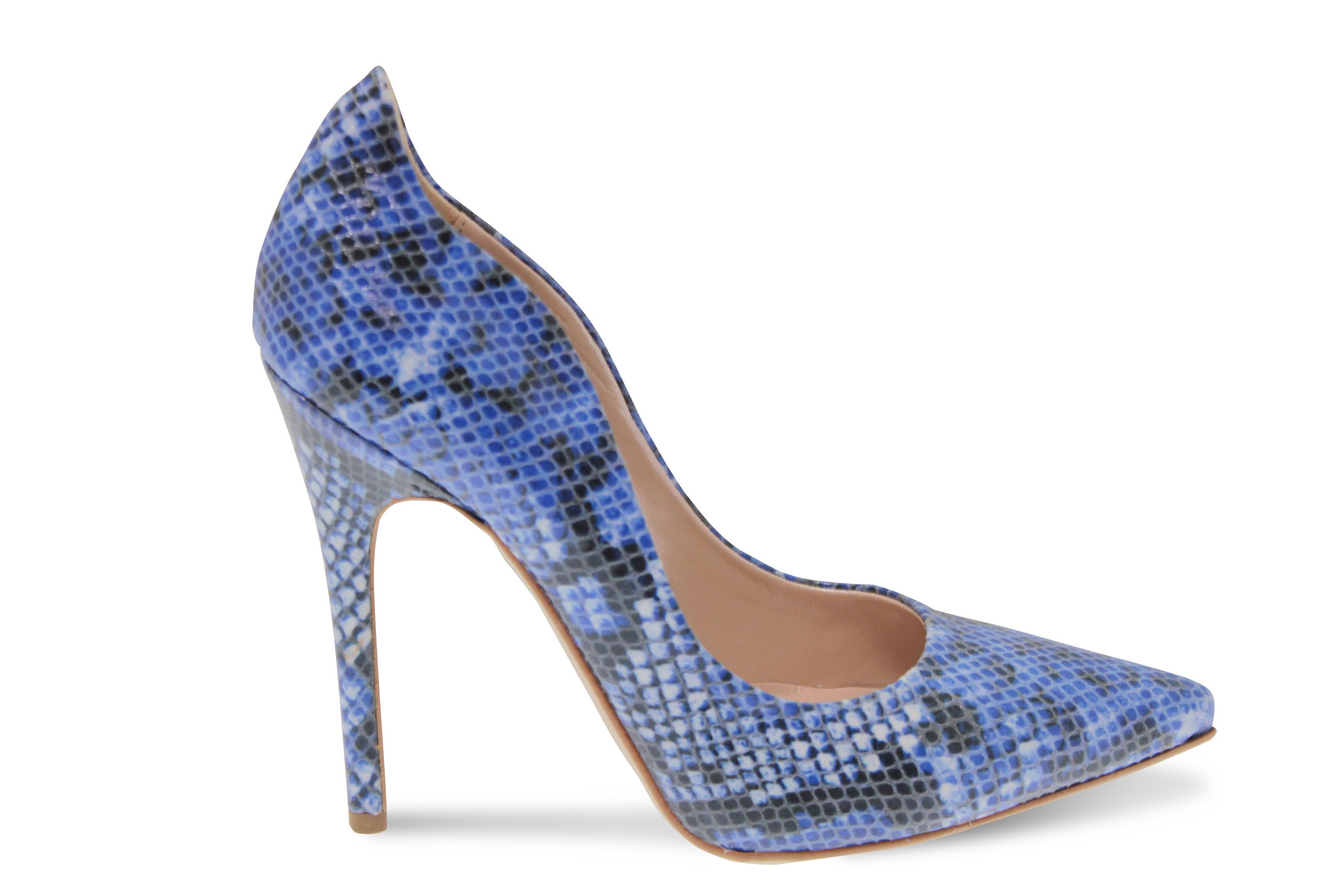 escarpins python couleur