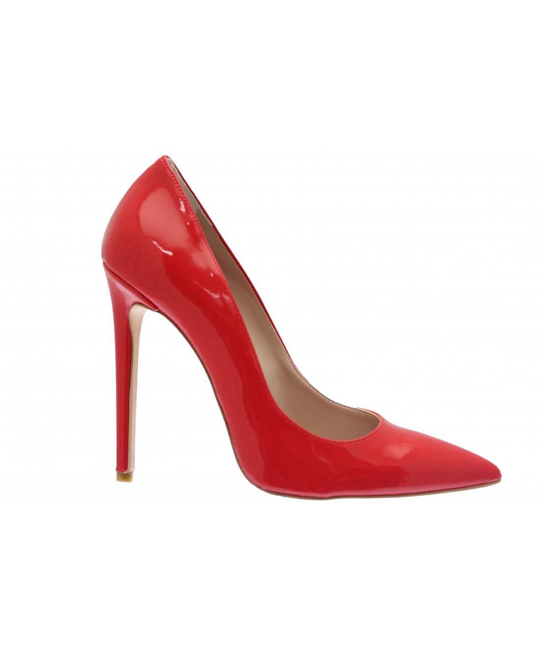 Passionnez en Escarpin pointue OSMOSE SHOES vernis rouge à prix doux